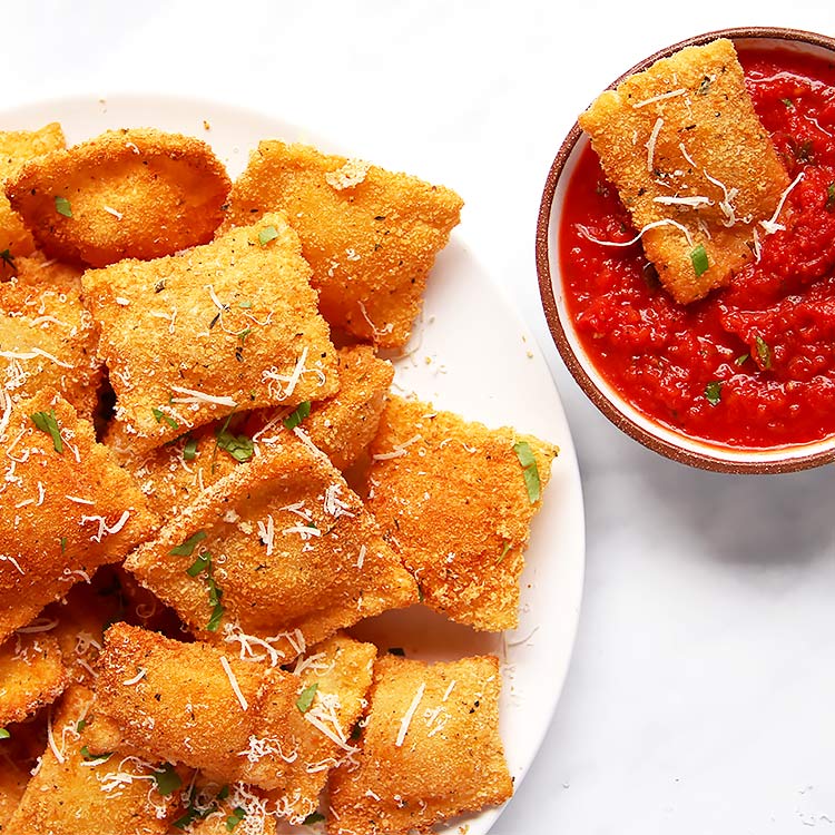 Superbowl Snack: Toasted Ravioli » Taste of Travel