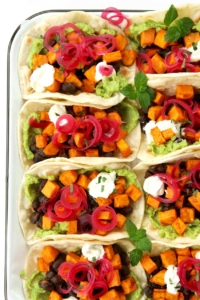 Süßkartoffel Tacos » Taste of Travel